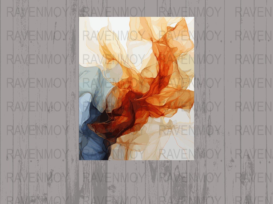 SVG Watercolor Designs for Contemporary Home - Etsy