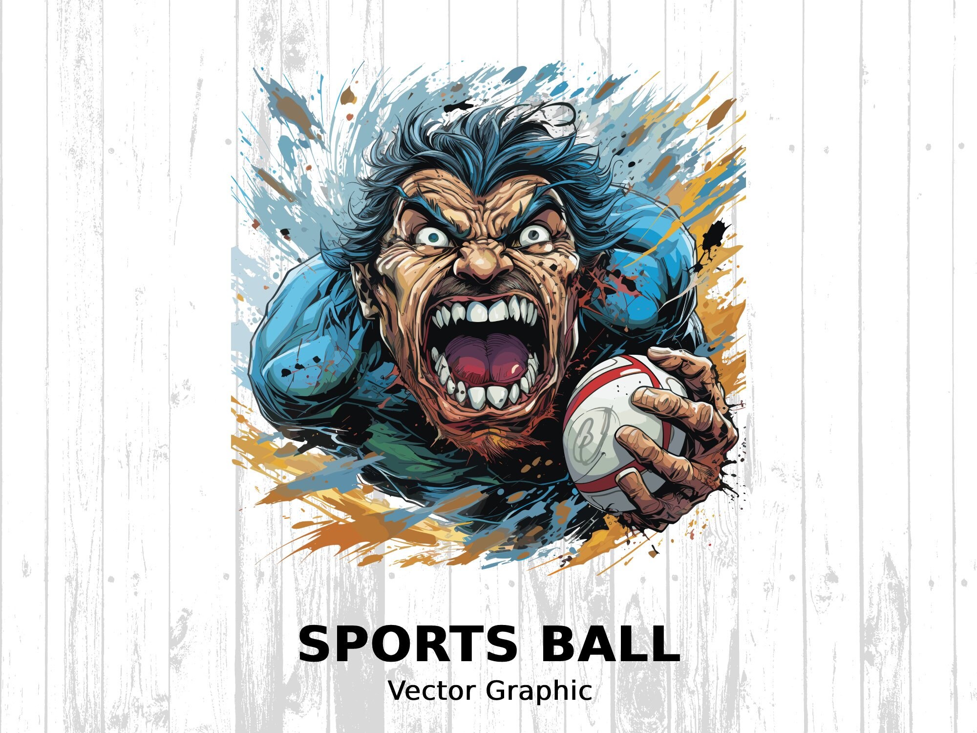 Artistic SVG Sports Ball Illustrations Contemporary Art Svgs - Etsy