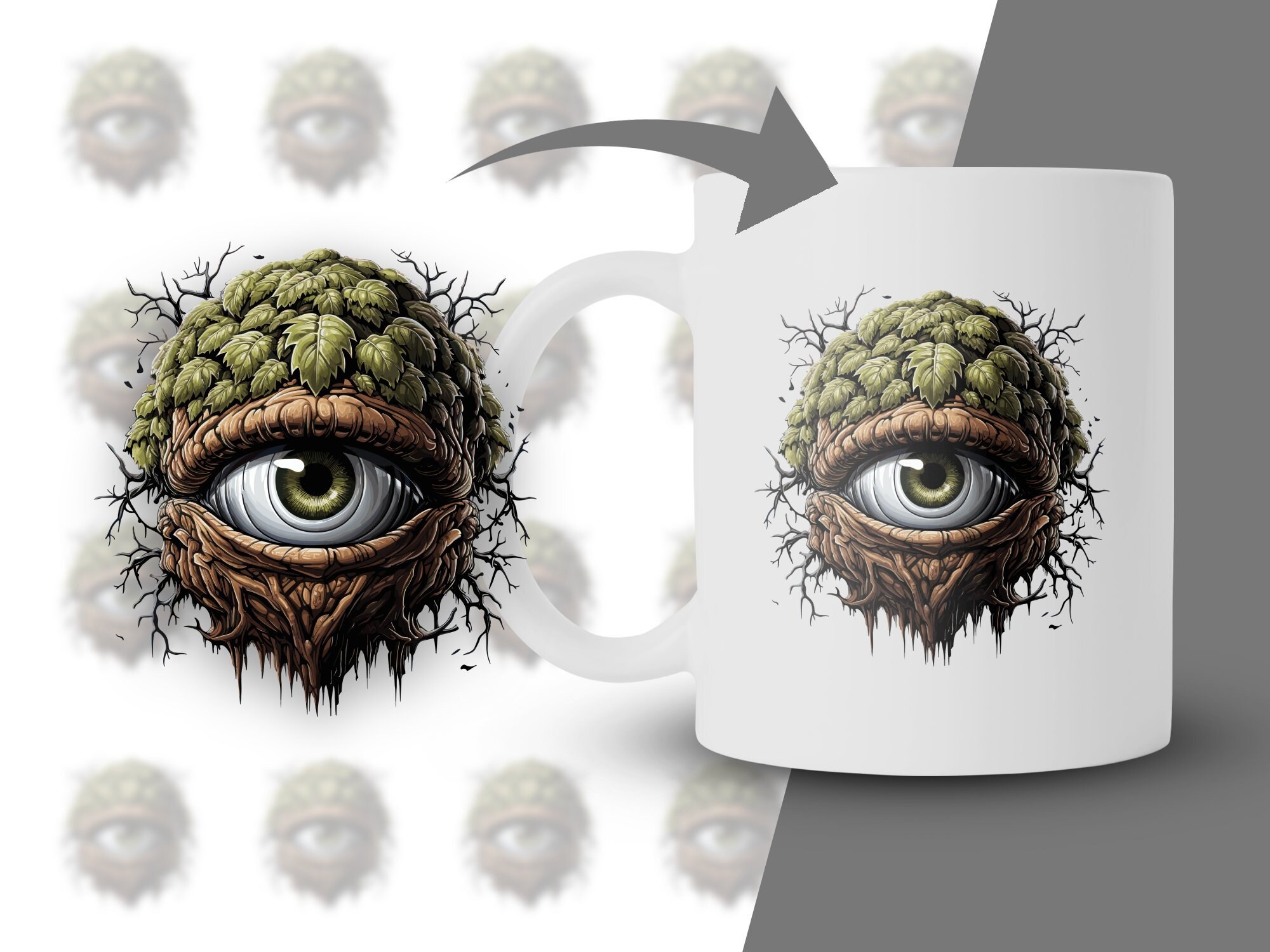 Watercolor Effect Ecosystem SVG Downloads,vivid Ecosystem Watercolor ...