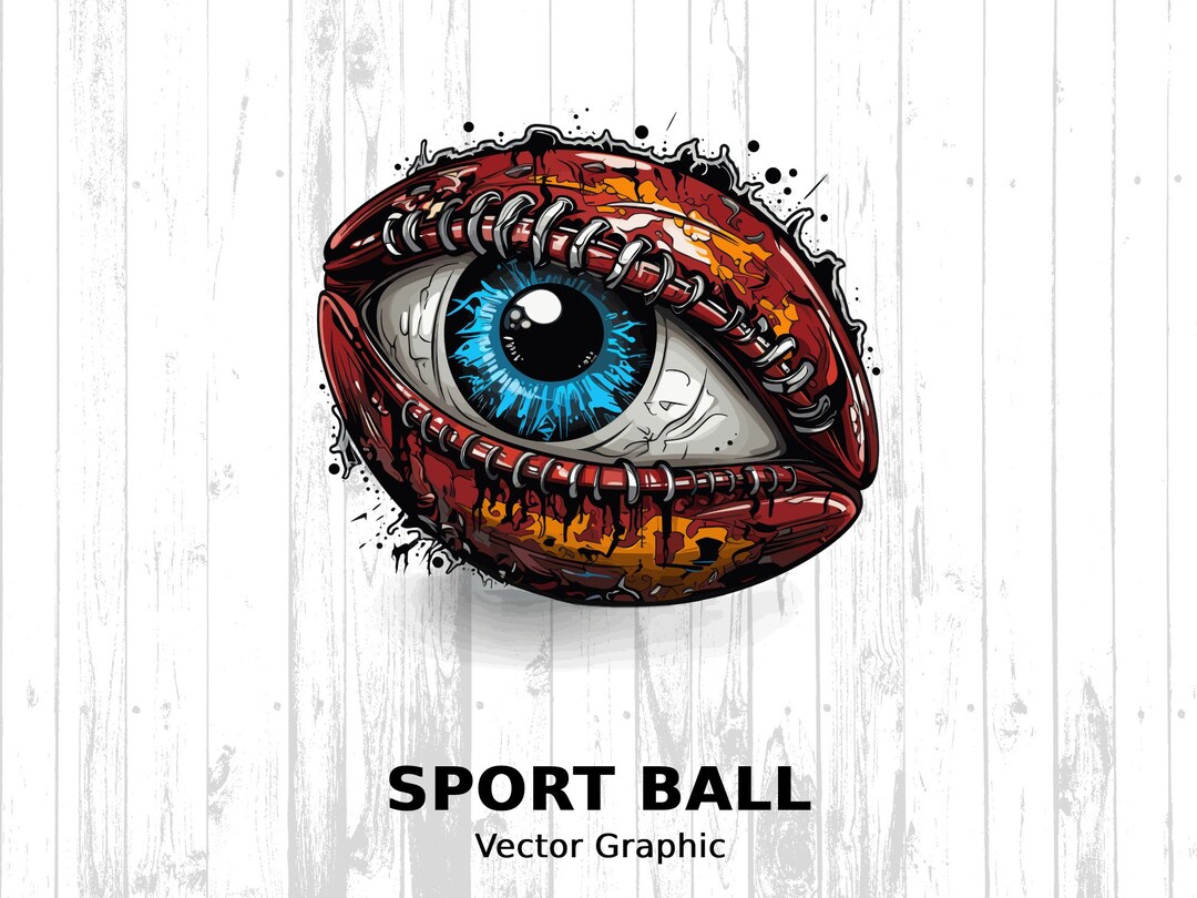 Artistic SVG Sports Ball Illustrations, Contemporary Art Svgs of ...
