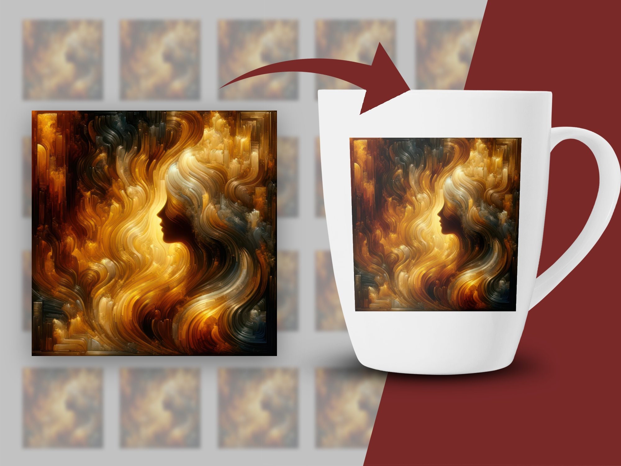 Harmony of Circuitry,the Essence of Digital Brushwork - Etsy