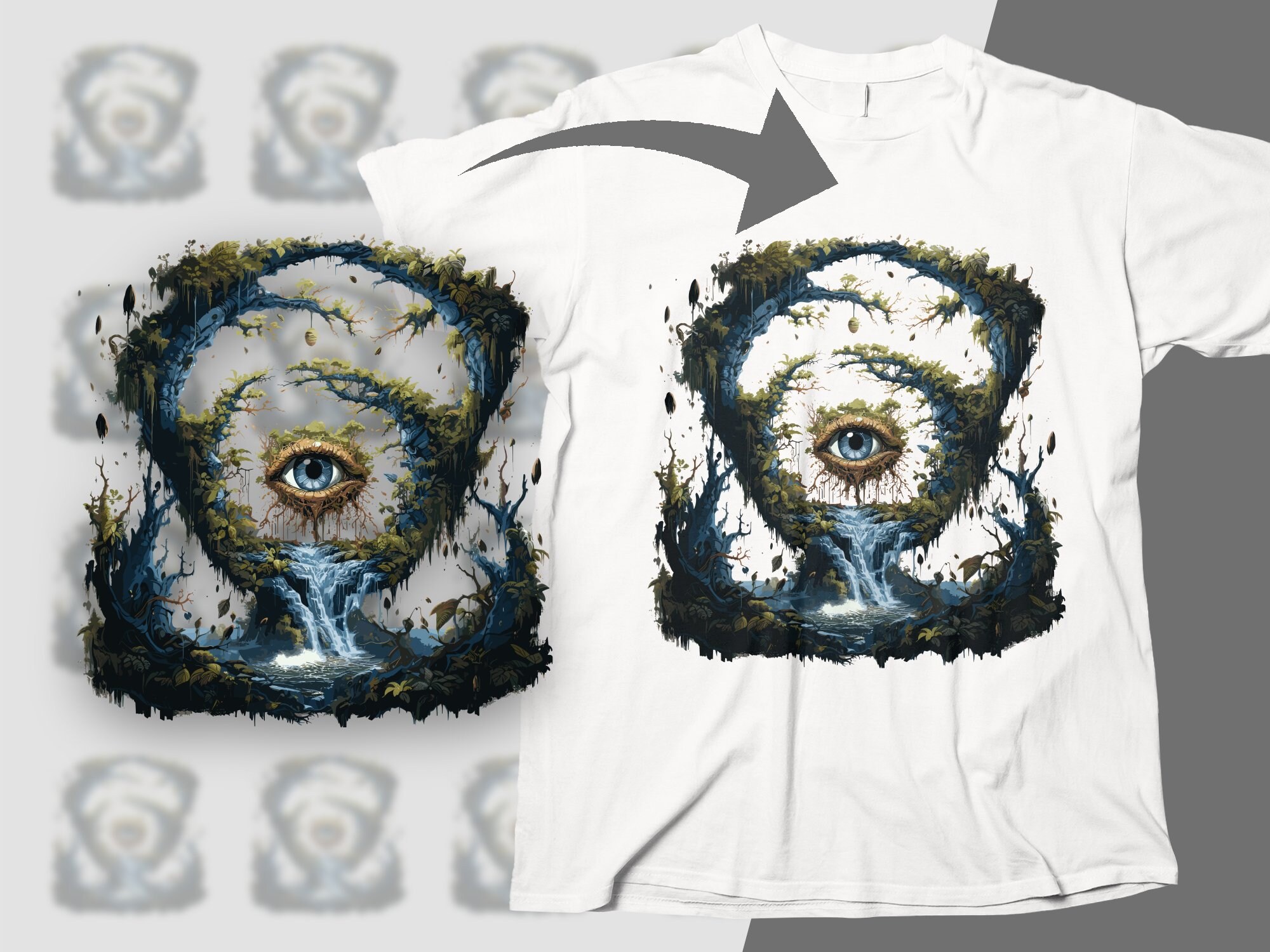 Watercolor Effect Ecosystem SVG Downloadsvivid Ecosystem - Etsy