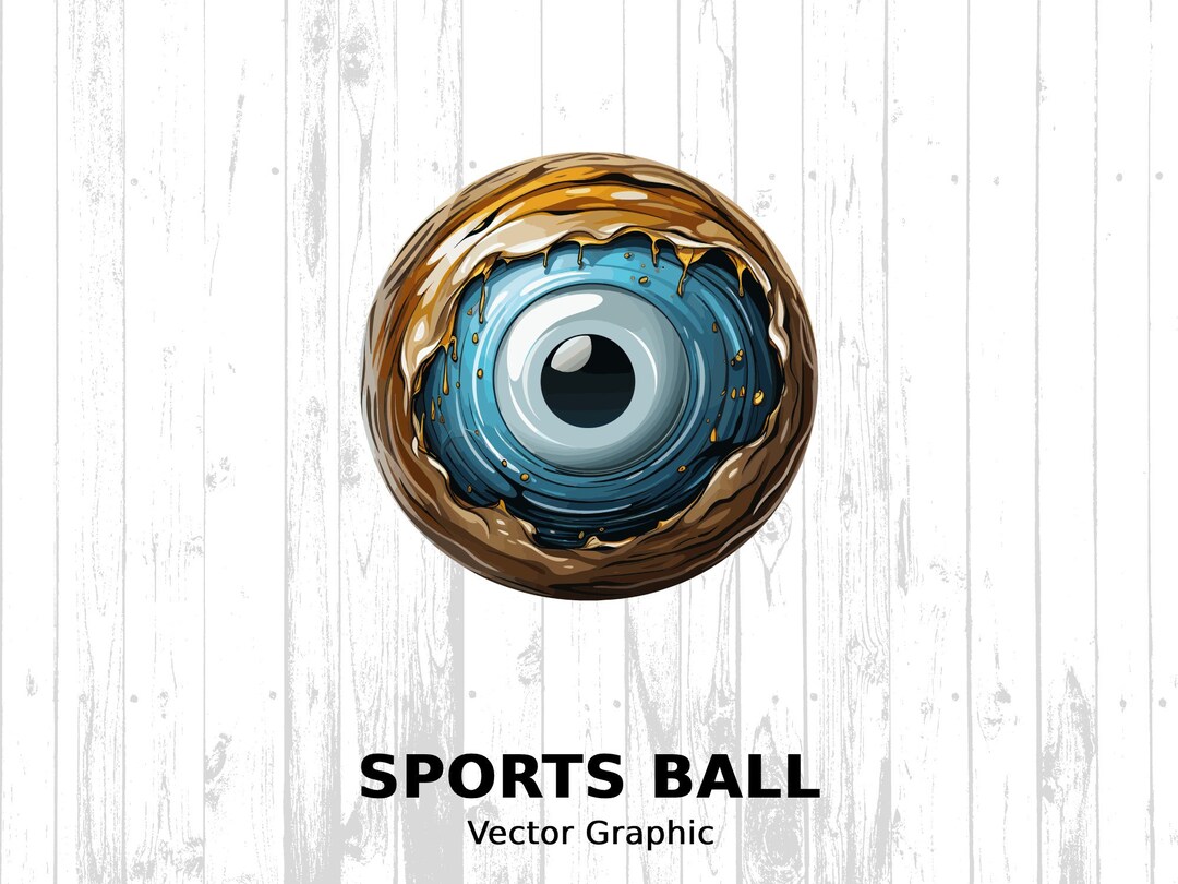 Artistic SVG Sports Ball Illustrations Contemporary Art Svgs - Etsy