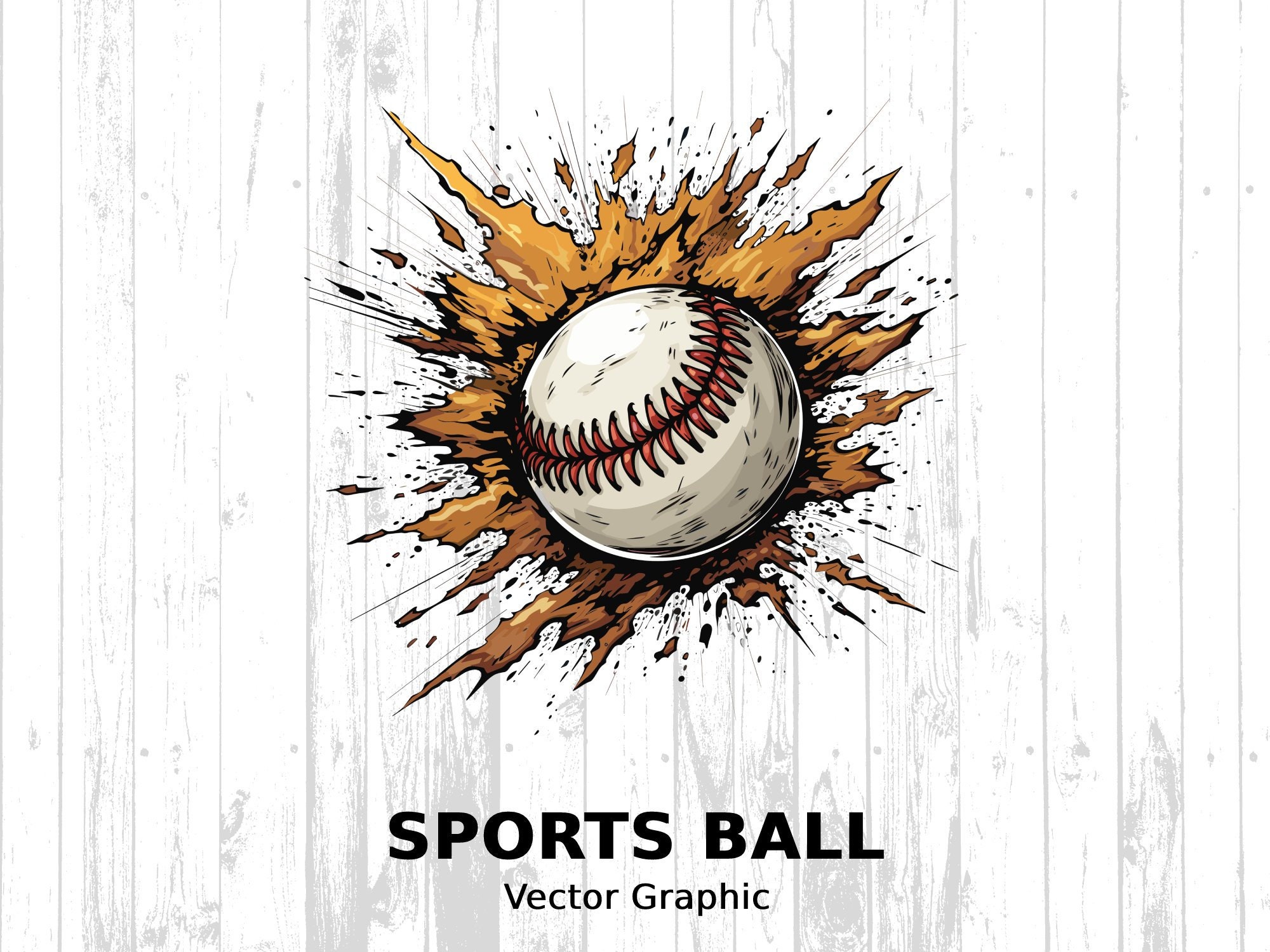 Artistic SVG Sports Ball Illustrations, Contemporary Art Svgs of ...