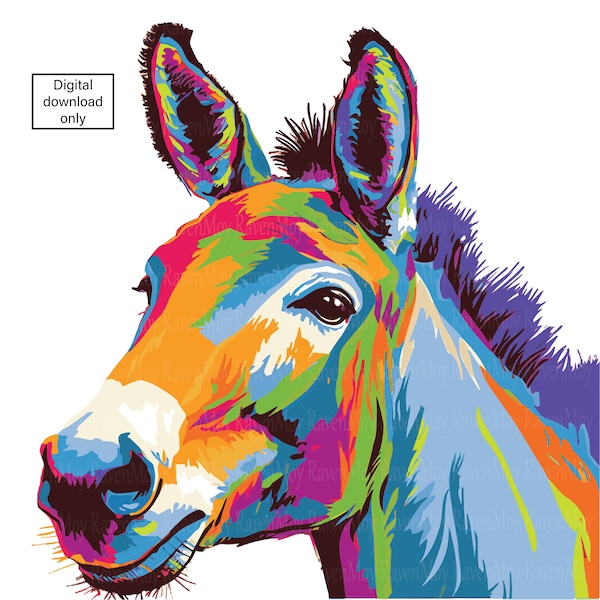 Donkey - Etsy