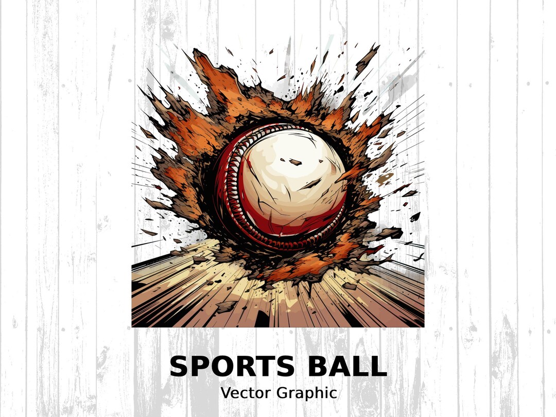 Artistic SVG Sports Ball Illustrations, Contemporary Art Svgs of ...