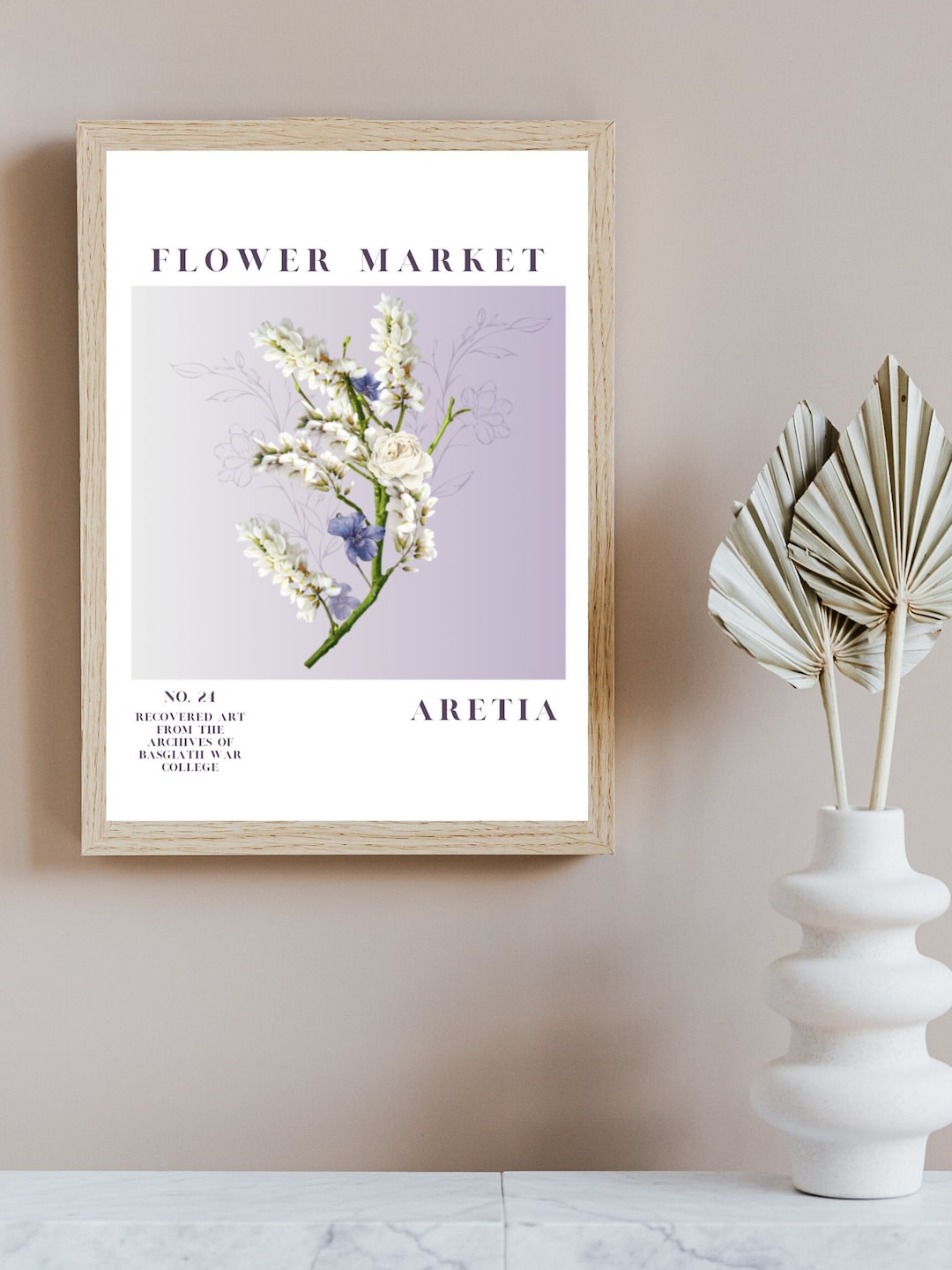 Digital Download Aretia Flower Market Print, Fourth Wing Print, Fourth ...
