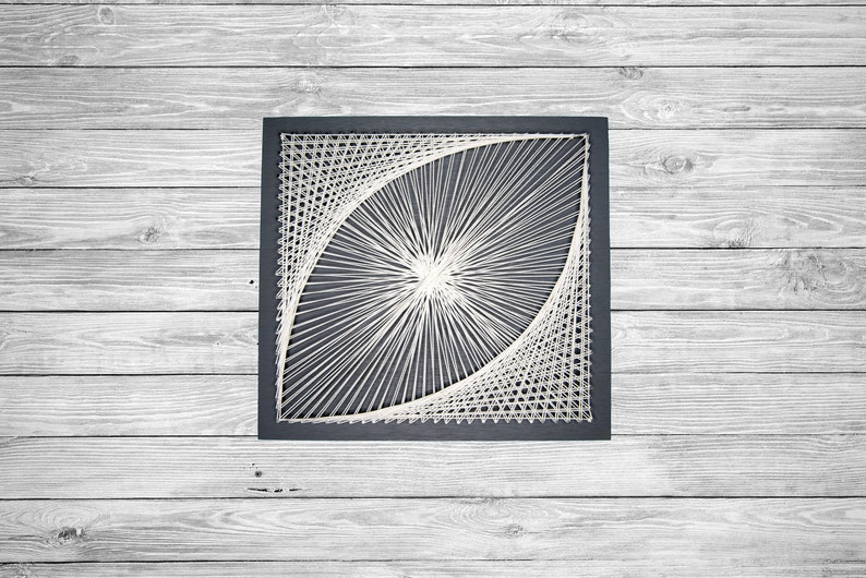 Eye Within Stringart Design | Crafts for Adults | Crafts | Home Decor ...