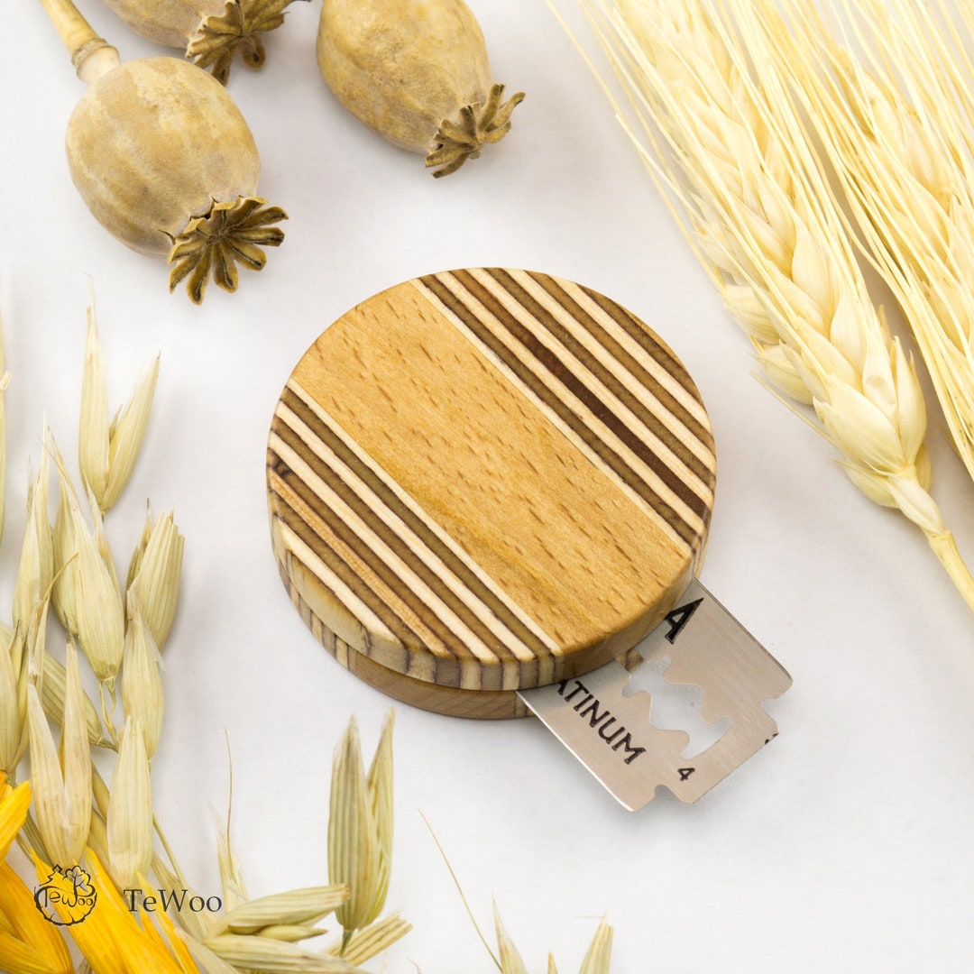 Wooden BREAD LAME Round/ufo, Monogram Engrave, Personalized Wooden Gift ...