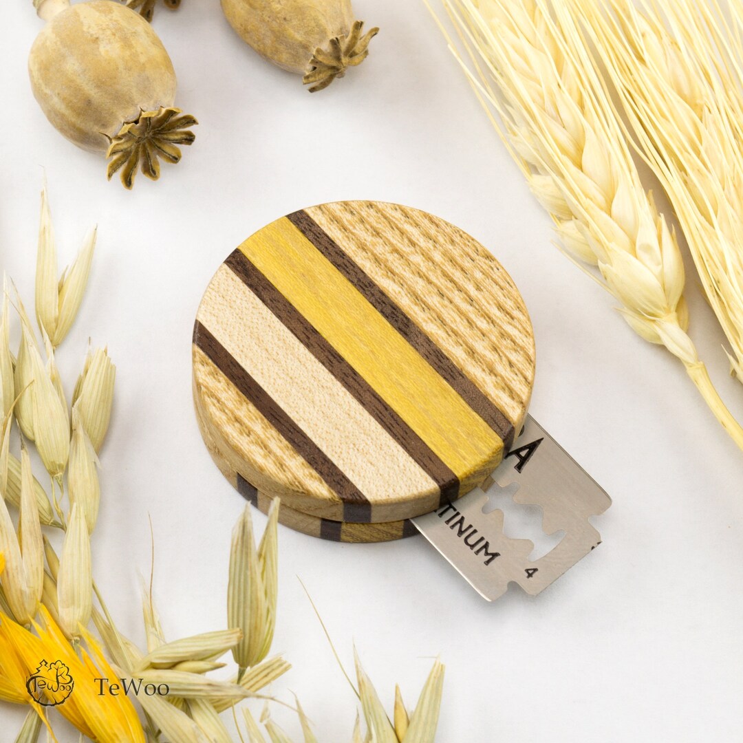 Wooden BREAD LAME Round/ufo, Monogram Engrave, Personalized Wooden Gift ...