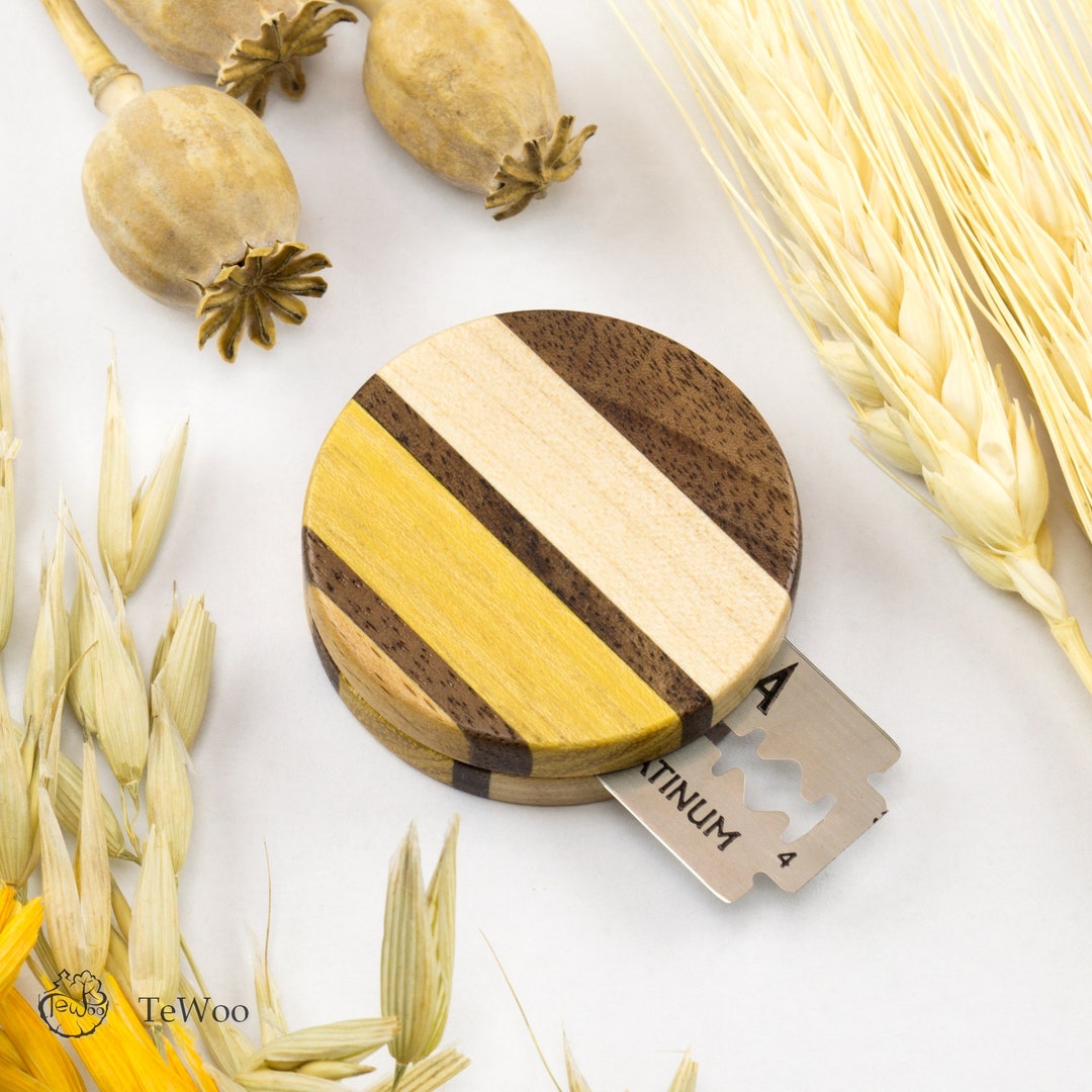 Wooden BREAD LAME Round/ufo, Monogram Engrave, Personalized Wooden Gift ...