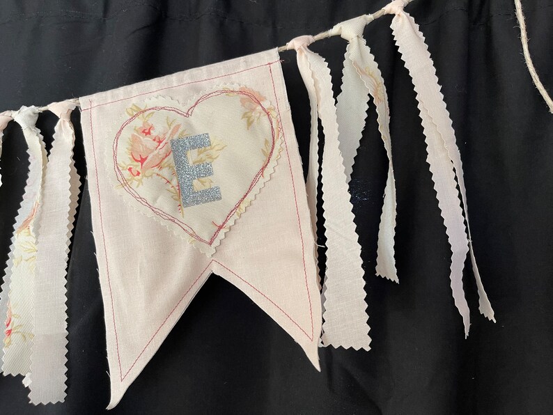 Valentine Heart Banner - Etsy