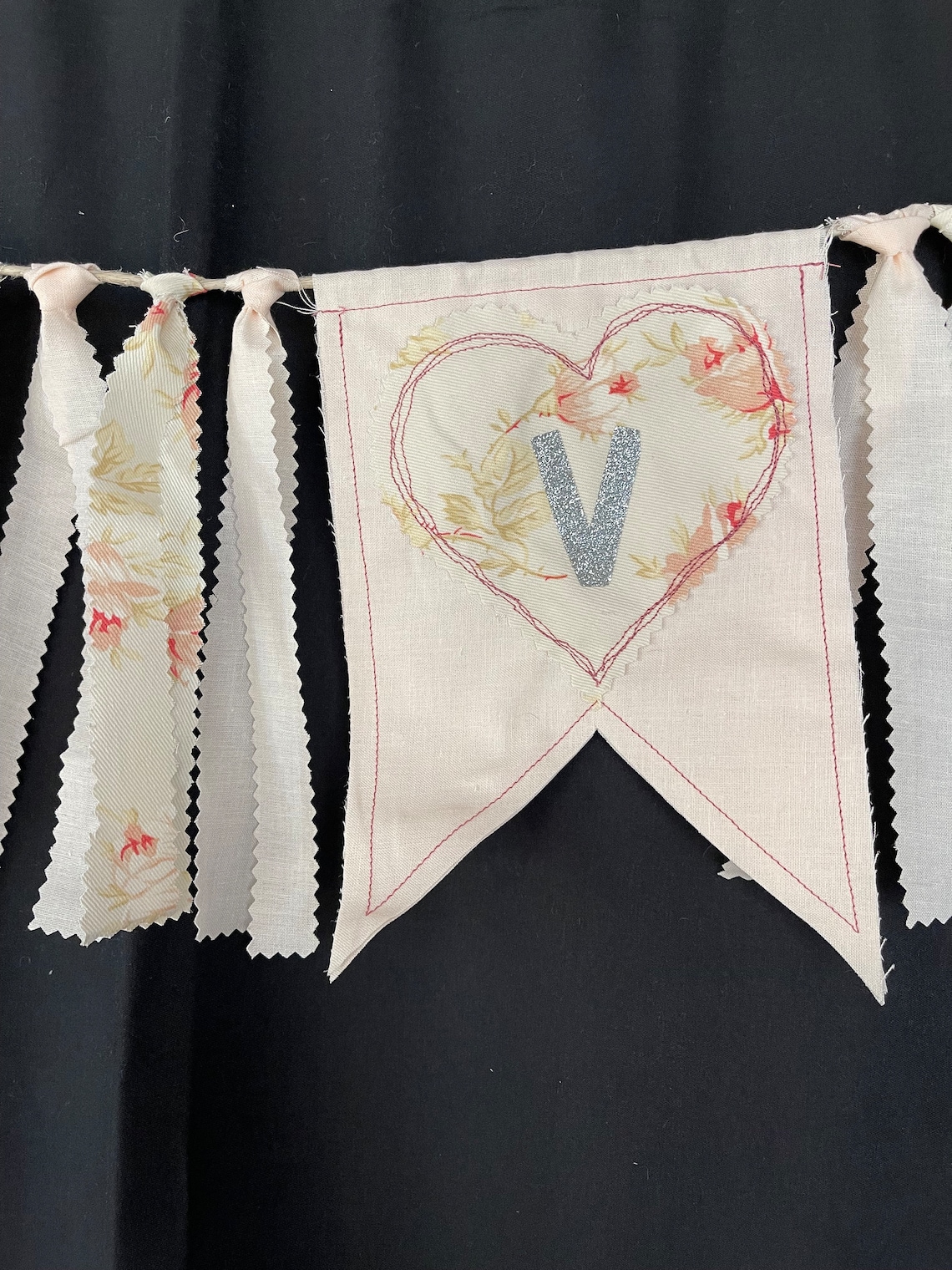 Valentine Heart Banner - Etsy