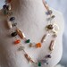 Lessie Multi Gemstone Long Necklace - Etsy