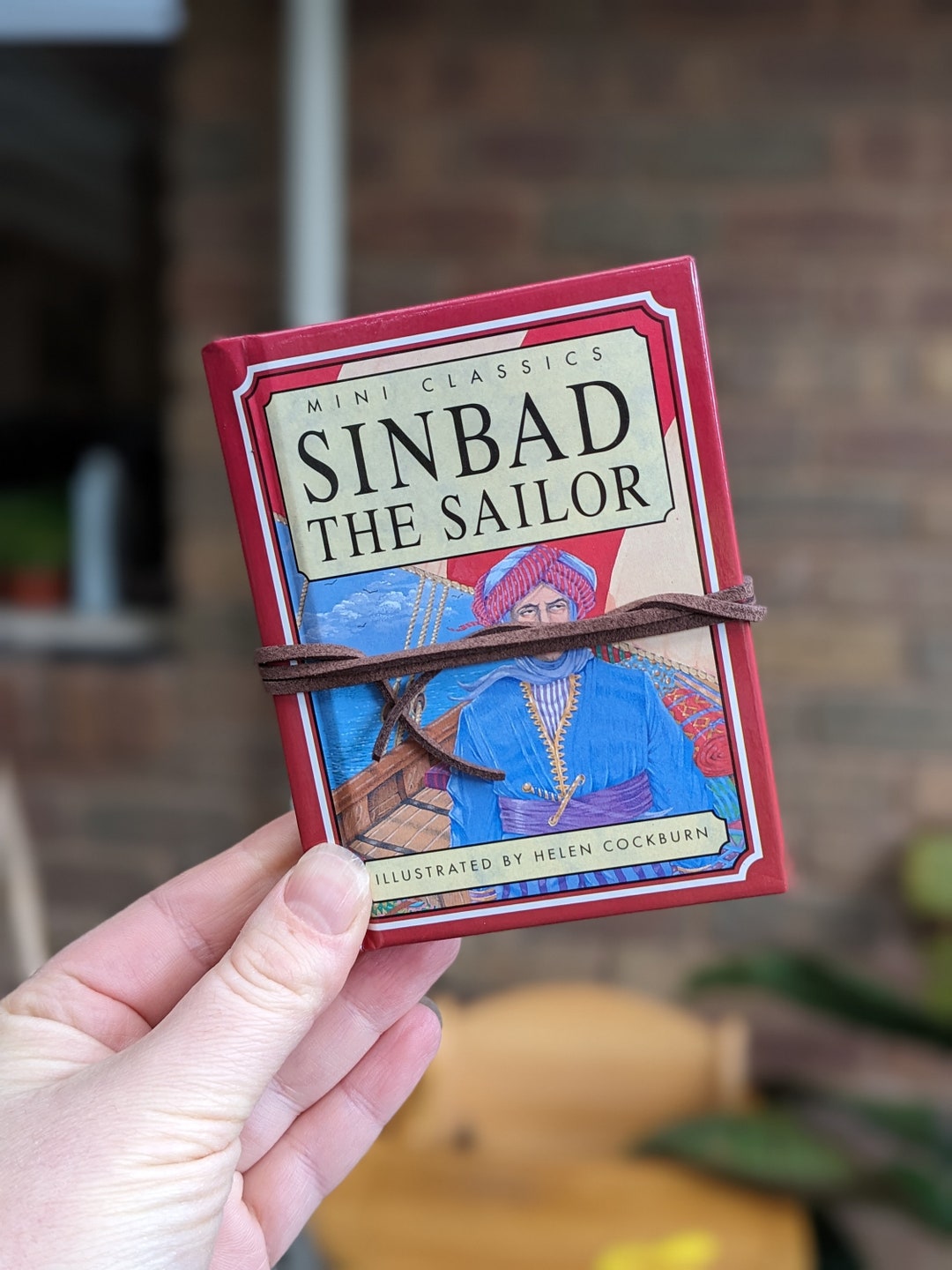 Mini Sketchbook Sinbad the Sailor Hand Bound in Vintage Book Cover - Etsy