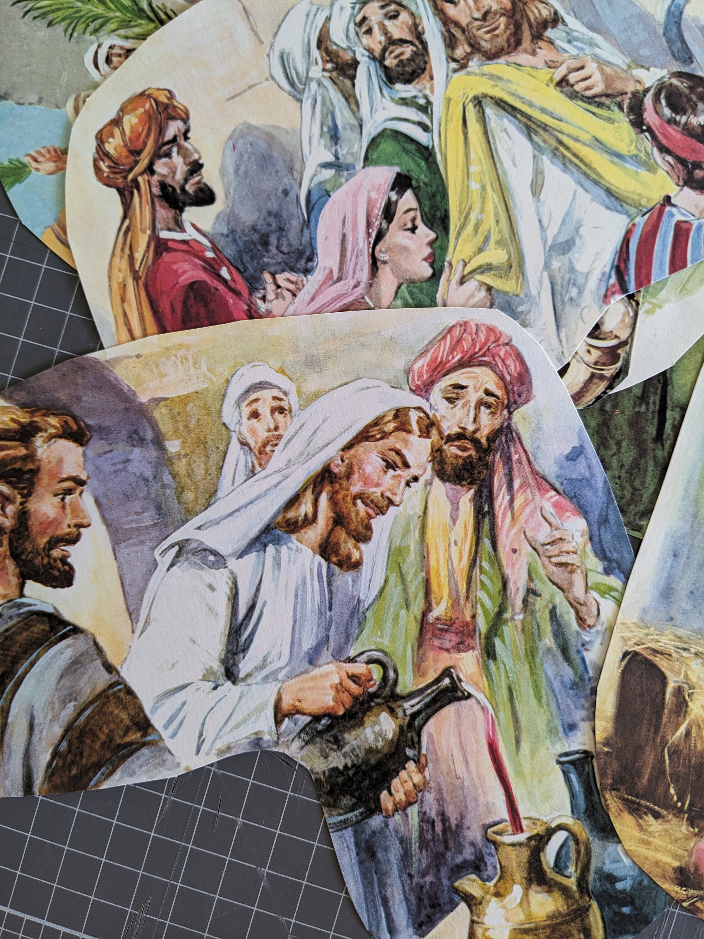 Bible Story Cut Outs for Junk Journal Scrapbooking Mixed - Etsy Australia