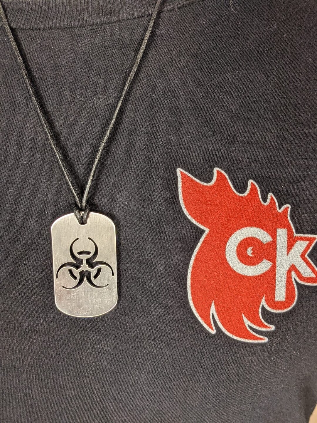 Biohazard Dog Tag - Etsy