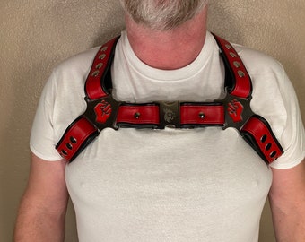 Boot Themed Bulldog Harness multiple Colors Available | Etsy