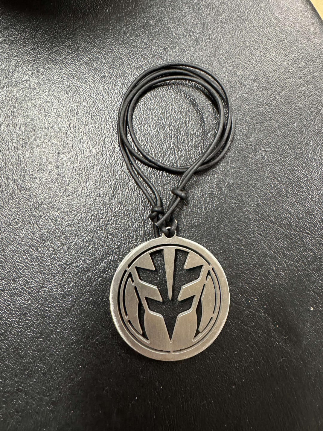 White Power Ranger Tiger Power Coin Pendant - Etsy