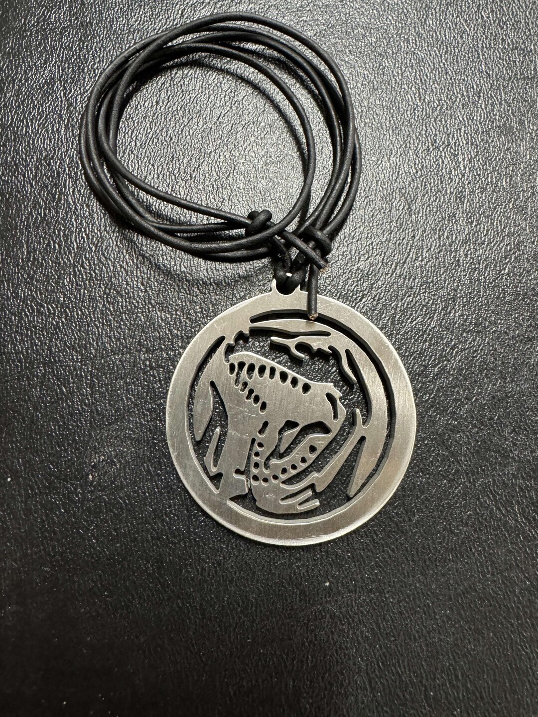 Red Power Ranger T-rex Power Coin Pendant - Etsy