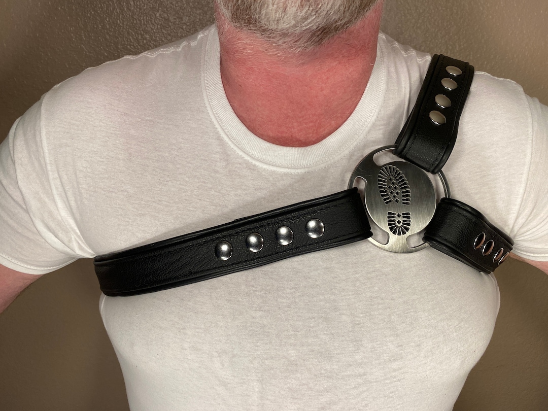 Bootprint Themed 3 Strap Harness (MULTIPLE COLORS) - Etsy