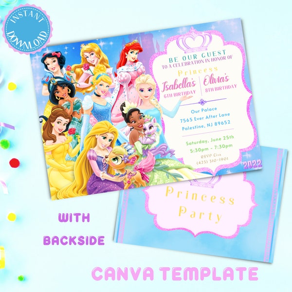 Princess Theme Party - Etsy