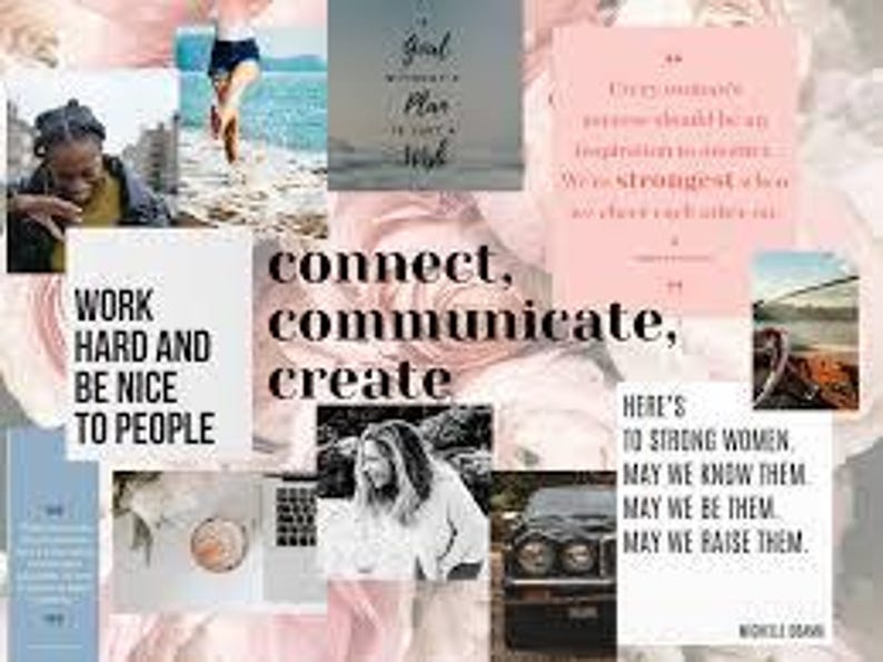 Meaningful Vision Board Cutouts & Words - 150 Pieces - Etsy