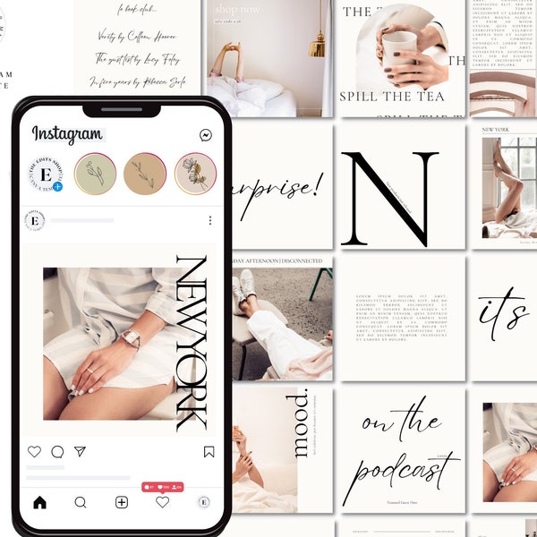 Link in Bio Landing Page Template Canva Instagram Link in Bio Instagram ...