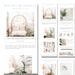 Boho Email Marketing Template | Editable Canva Template | Modern E-mail ...