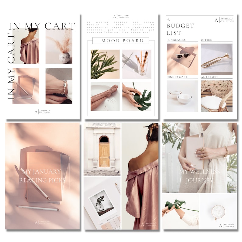 LTK Gift Guide Template | Blog Collage | Gift Guide Canva Template ...