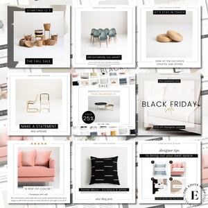 14 Instagram Post Template | Clean | Simple | Minimalist Design ...