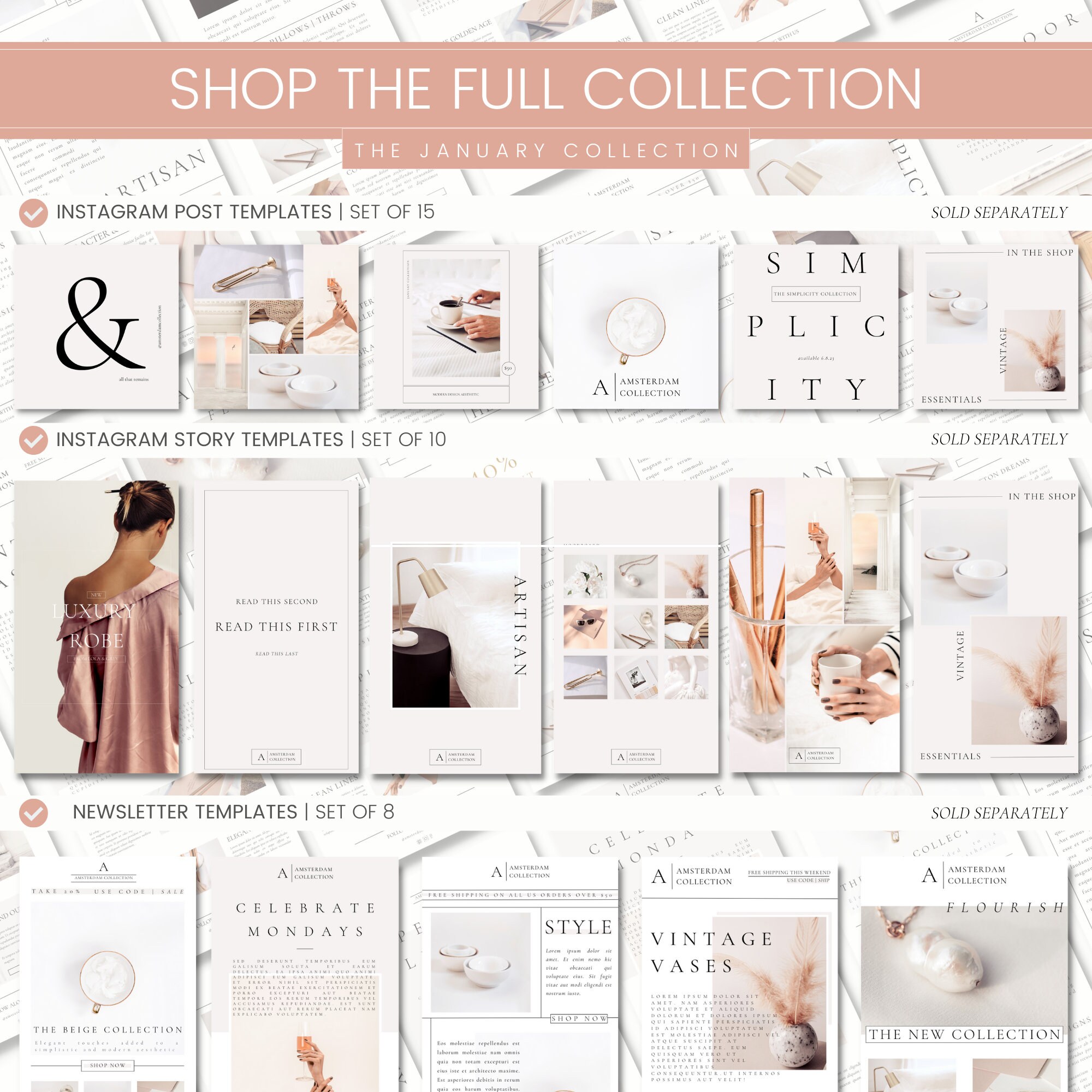 LTK Gift Guide Template | Blog Collage | Gift Guide Canva Template ...