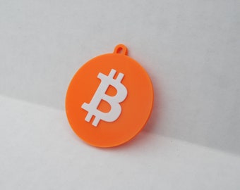 Bitcoin Keychain | Etsy