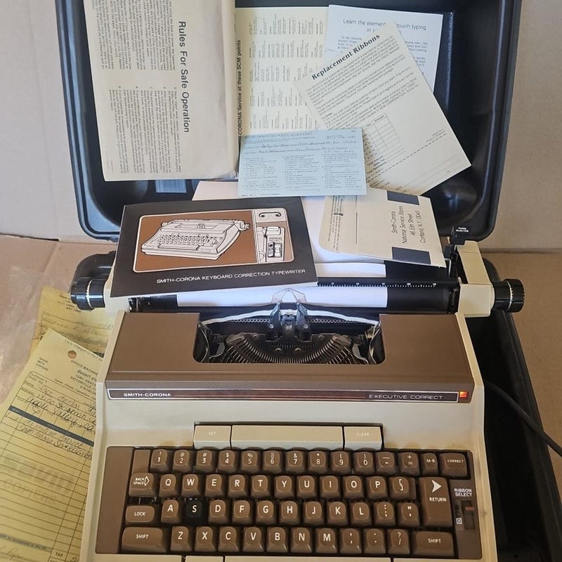 Electric Typewriter - Etsy