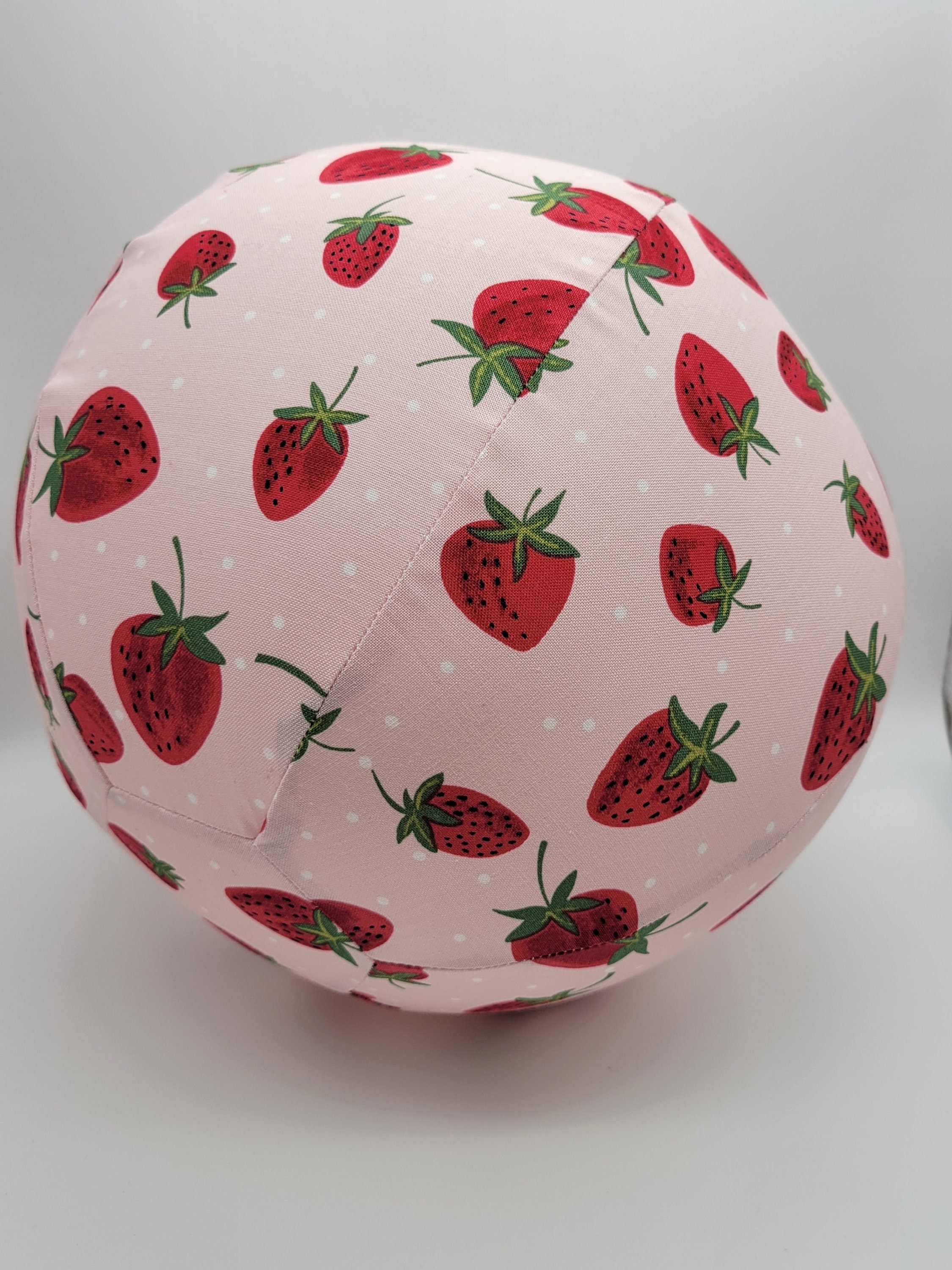 Fabric Balloon Ball Cover Toy Fruit Cherry Strawberry - Etsy
