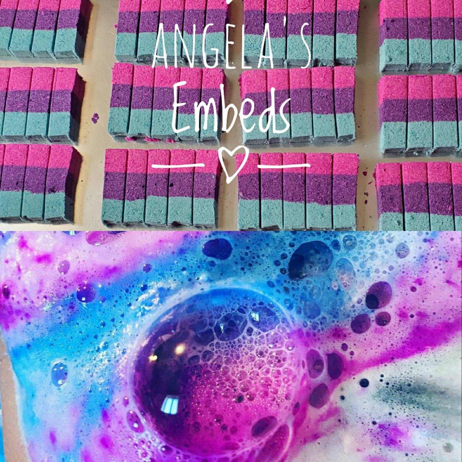 100 Bath Bomb Embed Bars Pixie Paradise - Etsy