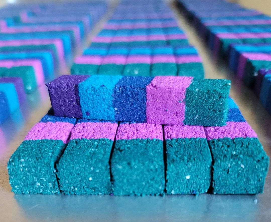 100 Bath Bomb Embed Bars -- Nebula - Etsy