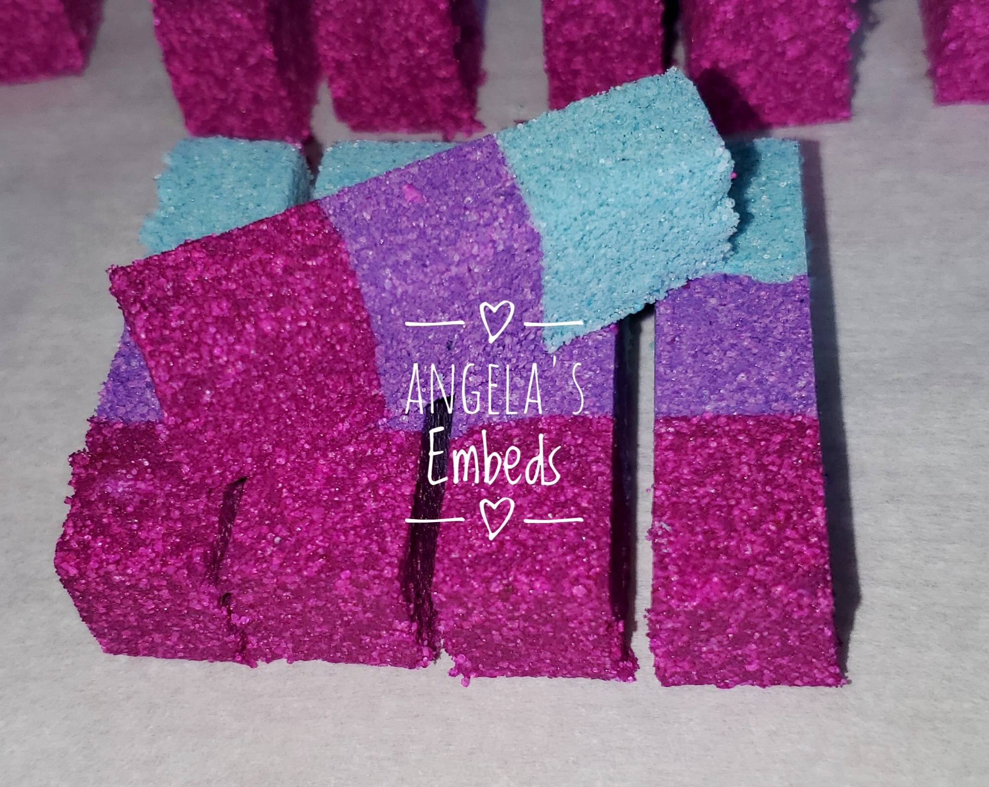 100 Bath Bomb Embed Bars Pixie Paradise - Etsy