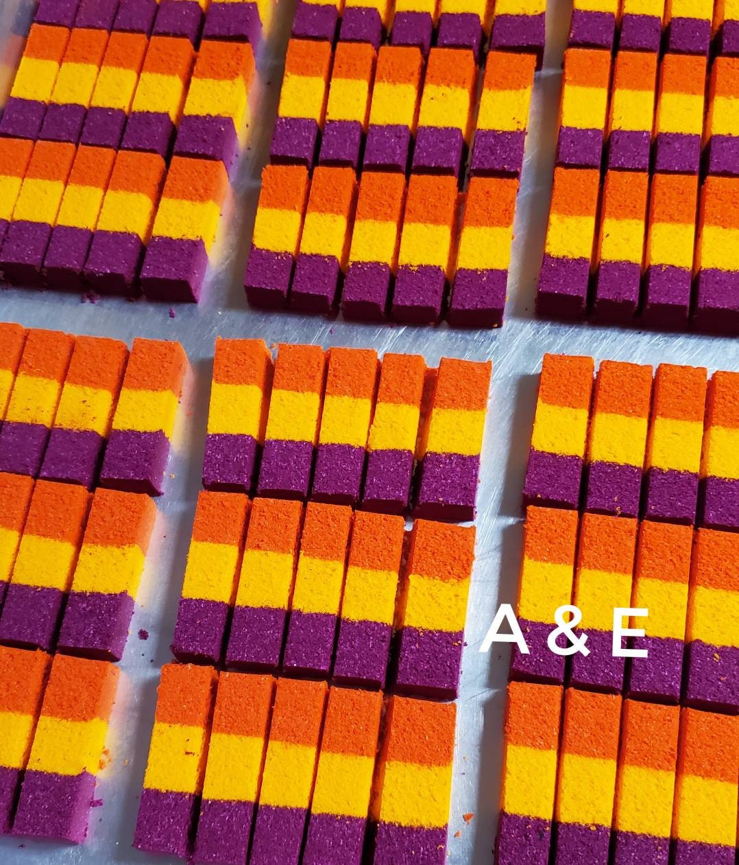 50 Bath Bomb Embed Bars Calypso Coral - Etsy