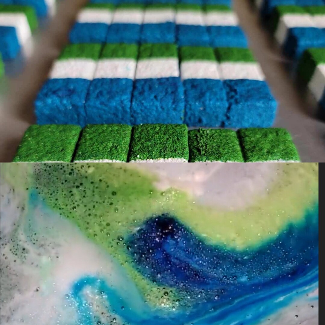 20 Bath Bomb Embed Bars Mermaid Cove - Etsy
