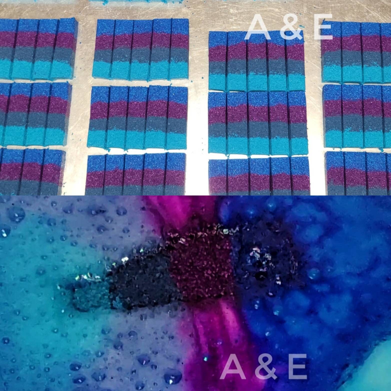 50 Bath Bomb Embed Bars Neptune's Water - Etsy