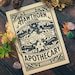 Apothecary Sign Hawthorn & Hagstone Vintage Style Printable. - Etsy