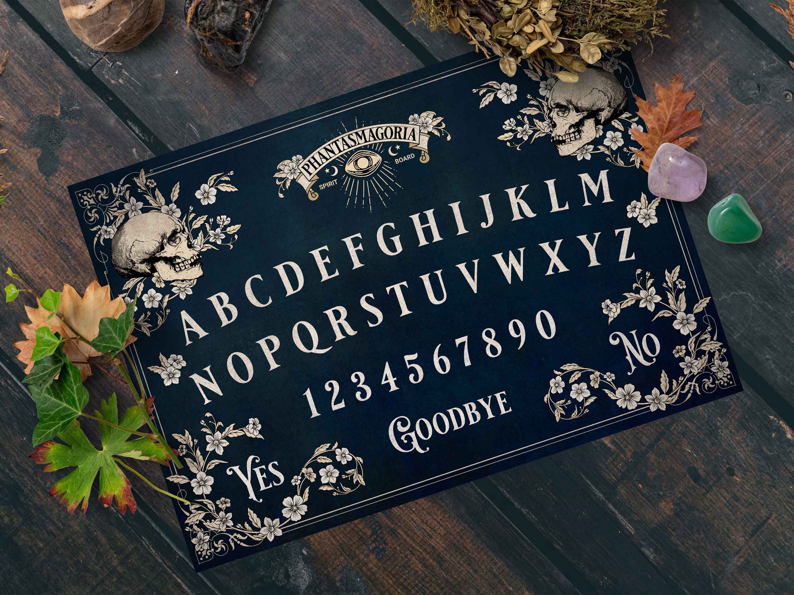 Victorian Ouija Board Printable, Vintage Style. Pendulum Board for ...