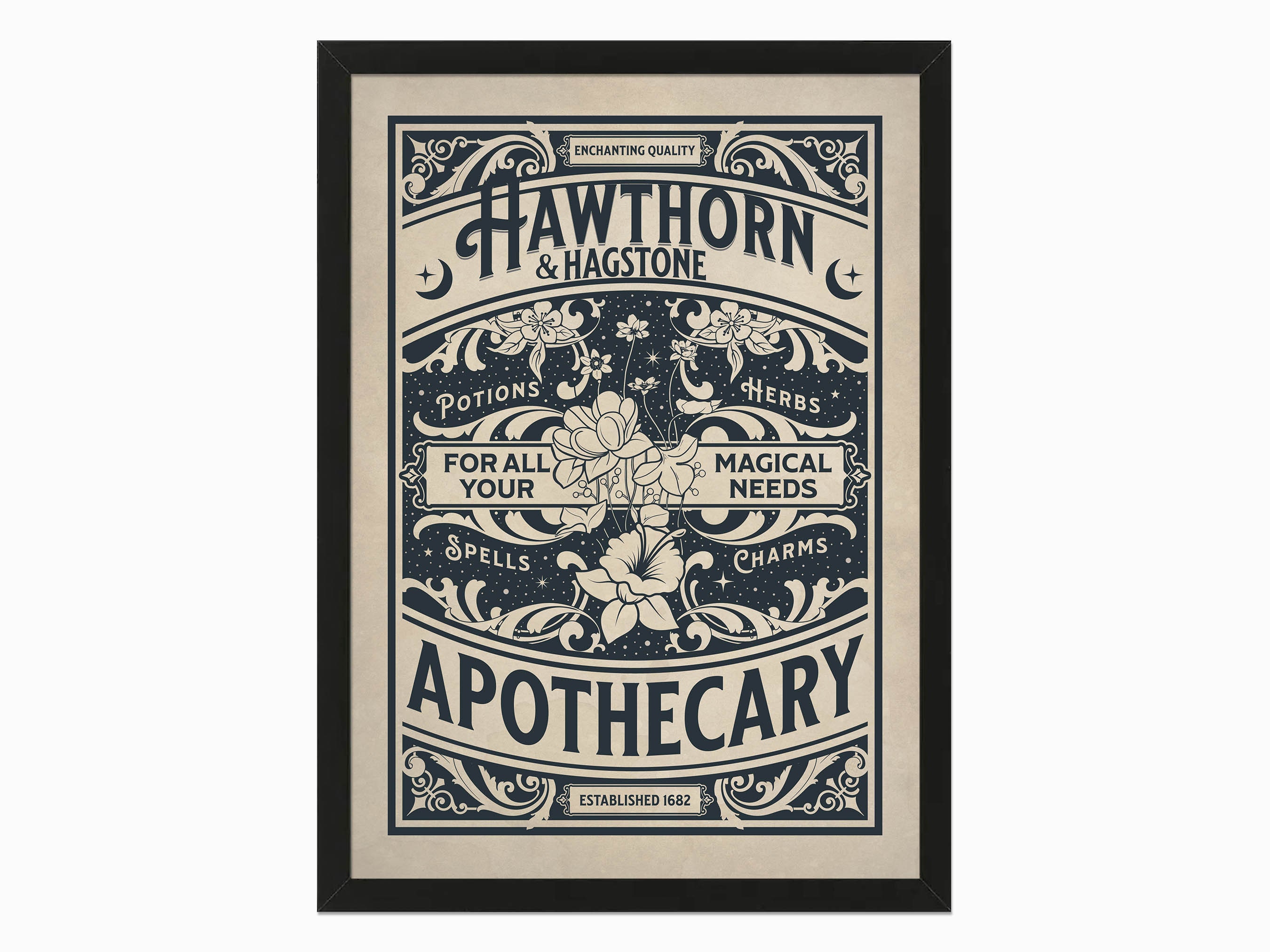 Apothecary Sign - Hawthorn & Hagstone Vintage Style Printable. Unique ...