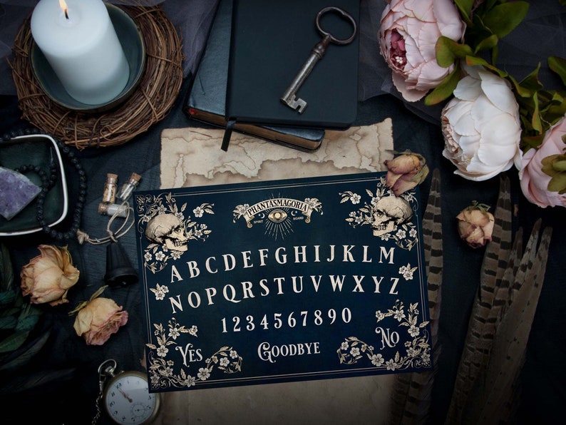 Victorian Ouija Board Printable, Vintage Style. Pendulum Board for ...