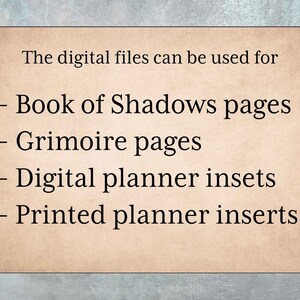 24 Rune Book of Shadows Printable Pages A4, Grimoire Pages, Witchcraft ...