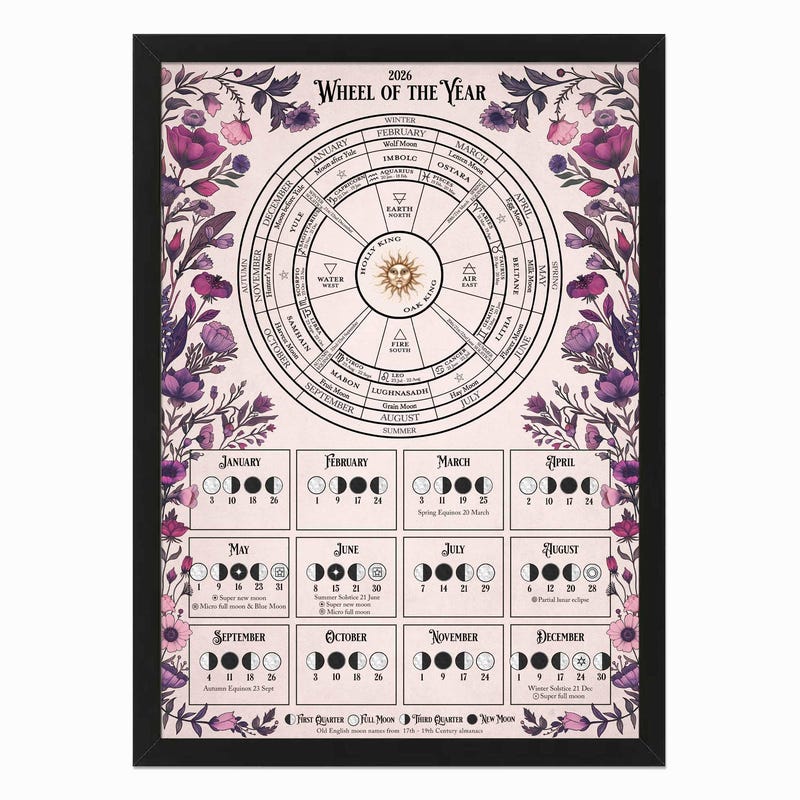 2026 Pagan Holiday Calendar - Etsy