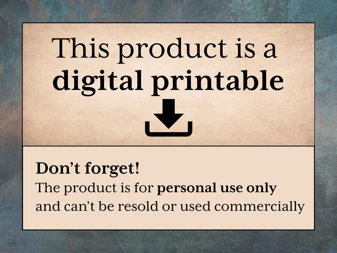 Personalised Fortune Teller Printable, Vintage Style Palm Reading Sign ...