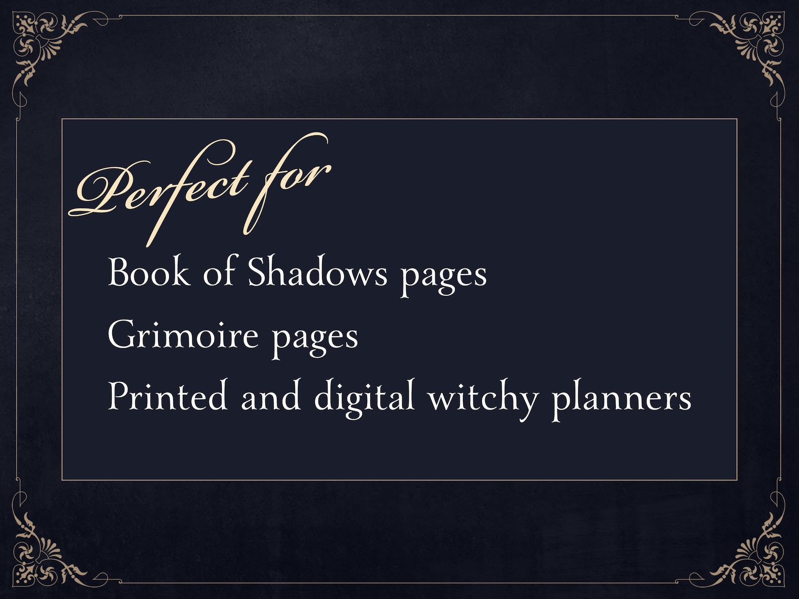 2 Book of Shadows Ritual Pages, Blank Printable Pages, Grimoire Pages ...