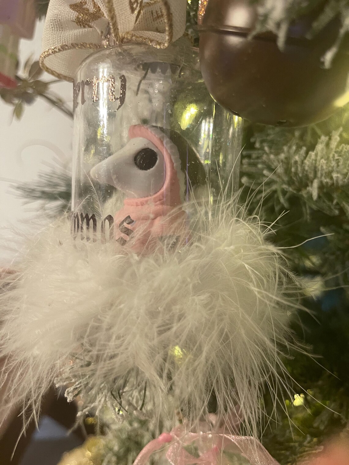 Merry Creepmas Plague Doctor Ornament, Pastel Goth Christmas Decor - Etsy